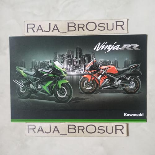 Jual Poster brosur katalog leaflet Kawasaki Ninja 150 RR/Ninja 150RR 2013 - Kab. Langkat ...