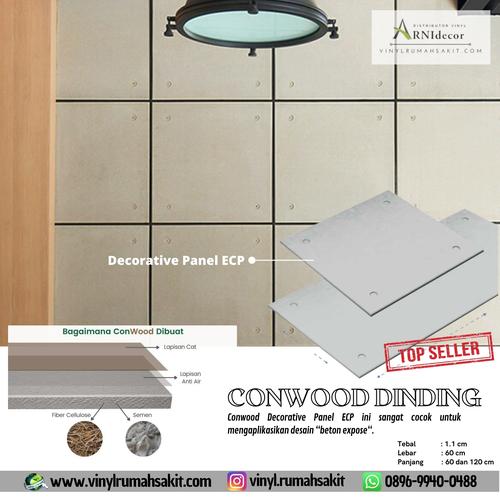 Jual Conwood Decorative Panel ECP untuk Dinding - Per Batang ...