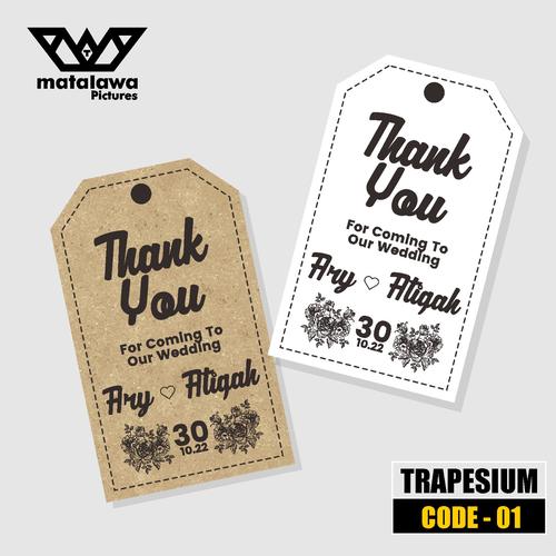 Jual Hang / souvenir tag custom vintage murah / samson / craft ...