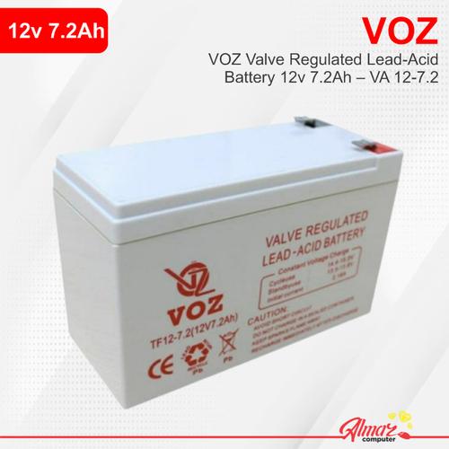 Jual Aki Baterai Ups Voz Battery VOZ VRLA 12v 7.2A - Standar - Kab. Sleman - Almaz Komputer ...