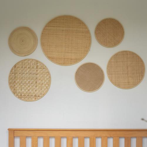Jual Wall decor rotan / hiasan dinding rotan / dekorasi dinding uwitan ...