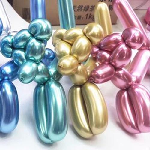 Jual BALON LATEX PENTIL BALON TWIST STRIP BALON LATEX BADUT METAL ...