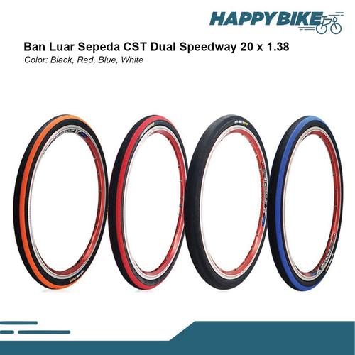 Promo CST Ban Luar Sepeda Lipat Dual Speedway 20 x 1.35 Nylon Bicycle ...