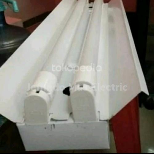 Jual Kap Lampu TKO 2x18/KAP TKO 2 X 18 / Housing Lampu TL TKO 2x18watt ...