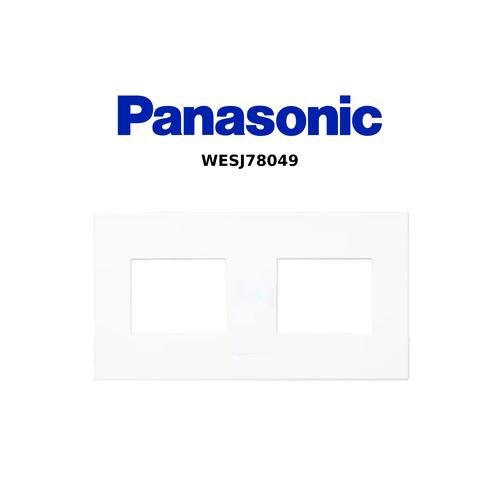 Jual Frame double Kosong Panasonic 2 gang 4 device module WESJ78049 ...