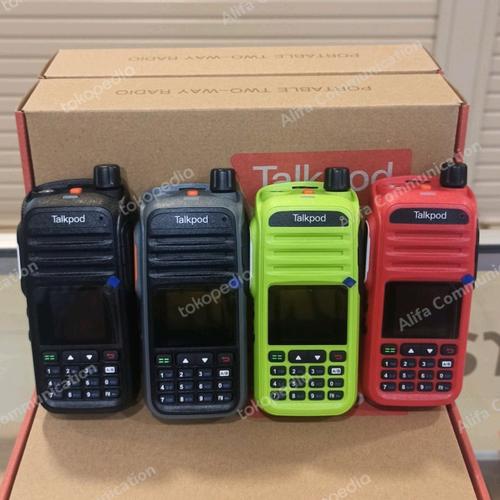 Jual Talkpod A36PLUS Multi Band Airband VHF UHF Charger type C - Hitam ...