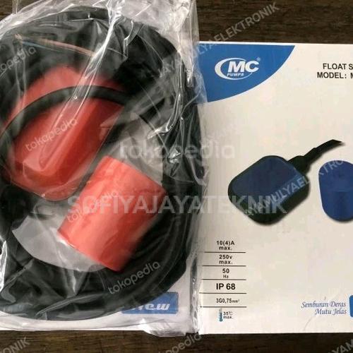 Jual Float Switch/Otomatis Toren & Pompa Celup merk MC (kabel 5M ...