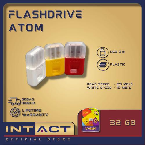 Jual USB Flashdisk V-GeN 32GB ATOM 2.0 (USB Flash Disk VGEN) - Putih ...