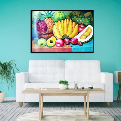 Jual LUKISAN BUAH BUAHAN | FRUITS | 80 x 60 + FRAME - LUKISAN ONLY ...