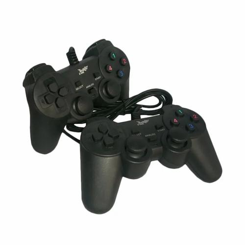 Jual Gamepad - Game Pad Double HITAM | Joystick USB PC K-One Untuk ...