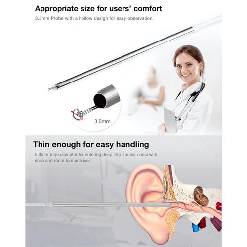 Jual Alat Medis Endoskopi Telinga THT + HD Camera + Probe - HP Android ...