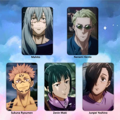 Jual Photocard Foto Anime Jepang Jujutsu Kaisen Gojo Itadori Megumi ...