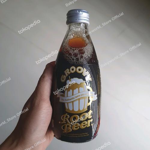 Jual Groovy ROOT BEER botol minuman soda botol kaca 250ml - Kota Medan ...