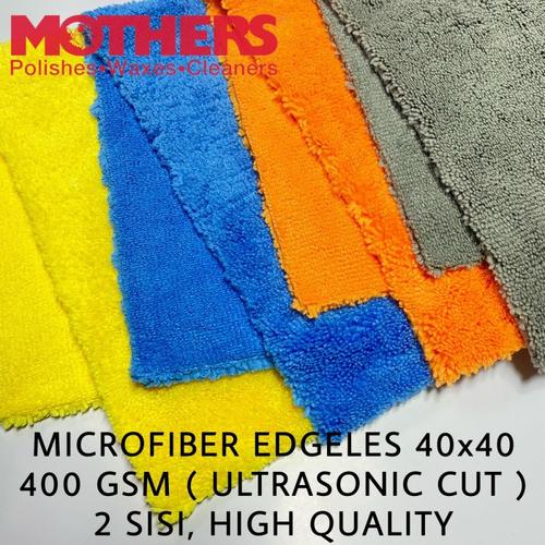 Promo Lap Micro Fiber Edgeless 40x40cm 400GSM Kain Mikrofiber Mobil ...