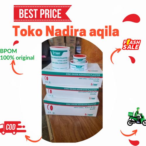 Jual plester roll winner 5 cm x 4.5 m || plester roll penutup.luka ...