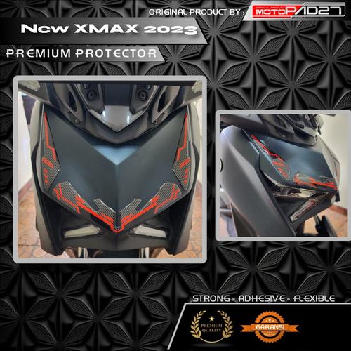 Jual Stiker Xmax 2023 Stiker Resin Cover Tameng Alis lampu yamaha Xmax ...