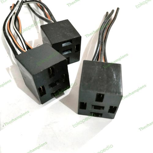 Jual SOKET RELAY SOCKET RELAY 4 KAKI + KABEL BESAR - Kab. Sidoarjo ...