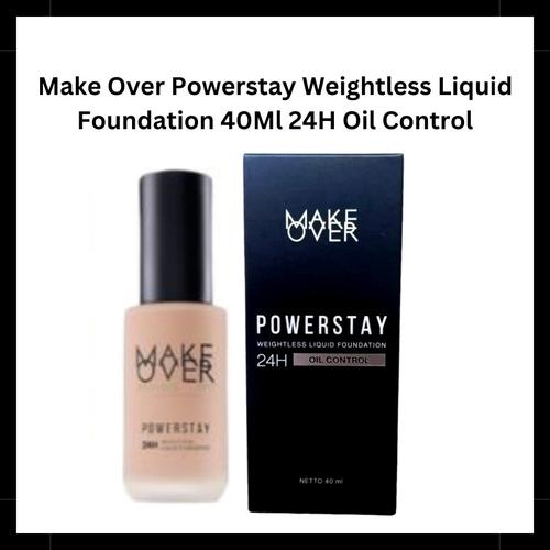 Promo MAKE OVER Powerstay Weightless Liquid Foundation 33ml | Makeover ...