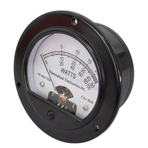 Jual Bird 43 Wattmeter Analog 9cm Bulat 30uA Round Panel Watt Meter ...