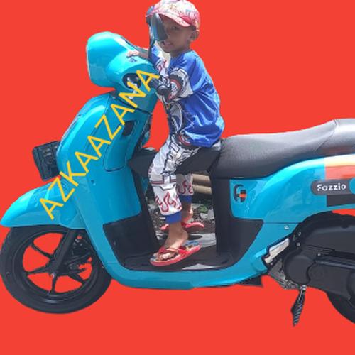 Jual Boncengan jok motor anak yamaha FAZZIO dan MIO GEAR - COKLAT POLOS ...