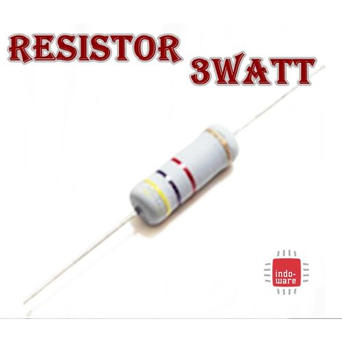 Jual Resistor 3w 3Watt 100R 100 Ohm 100 R 100ohm 3 watt toleransi 5% 100 Oh - Kota Semarang ...