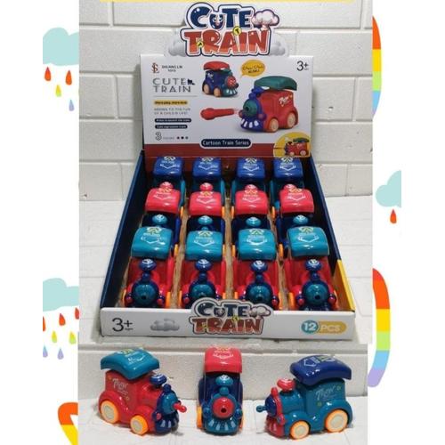 Jual MAINAN ANAK KERETA API / MAINAN ANAK PRESS CUTE TRAIN - Jakarta ...