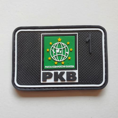 Jual patch rubber logo pkb - partai kebangkitan bangsa - pemilihan umum ...