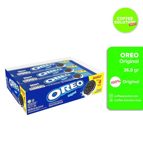Jual Biskuit Oreo Sandwich Original Vanilla Creme - 36,8 gr (Harga Pack ...