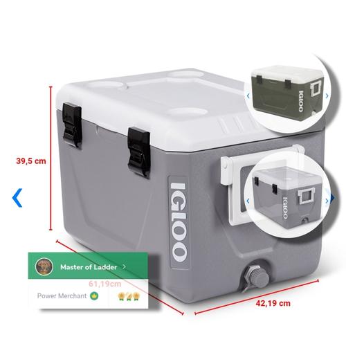 Jual Igloo Cooler Box 55 Liter Nestable Kotak Es Ikan Daging - Kota ...