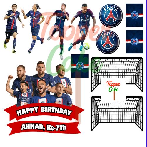 Jual Topper Cake PSG gratis tambah nama, usia dan foto - Kab. Bandung ...
