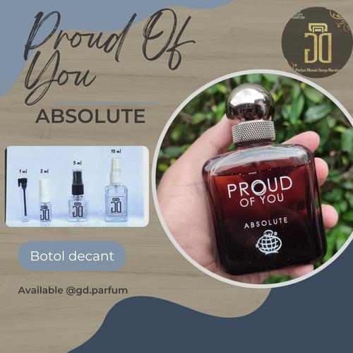 Jual fragrance world proud of you absolute parfum decant - 2 - Kab ...