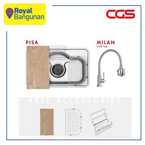 Jual CGS Sink Pisa+Milan / Bak Cuci Piring - Kab. Bogor - Royal ...