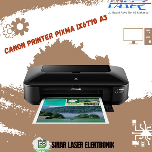 Jual Printer CANON PIXMA IX6770 A3 GARANSI RESMI print canon ix6770 ...