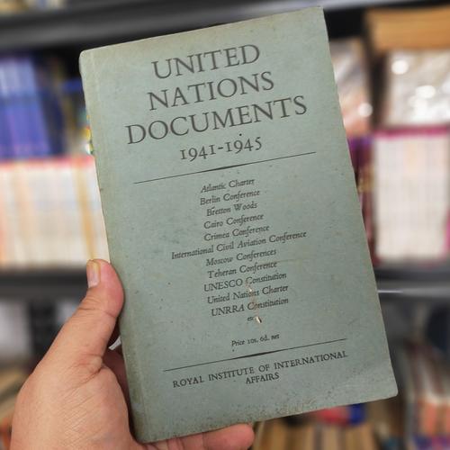 Jual Buku Sejarah Original Dokumen PBB United Nations Documents 1941 ...