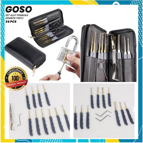 Jual Set Lengkap Alat Congkel Pembuka Kunci Gembok Pintu Darurat Lock ...