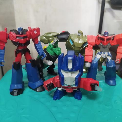 Jual Figure Transformers Optimus / Bulkhead / Megatron/ Grimlock Mainan ...