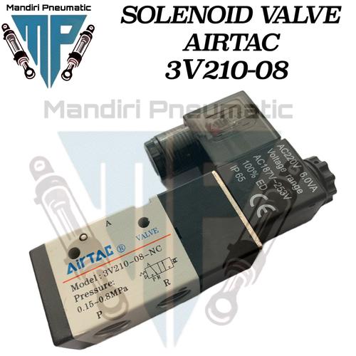 Jual Solenoid Valve 3v210 08 Airtac 220v ac/ 24v dc/ 110 - AC110 - Jakarta Barat - mandiri ...