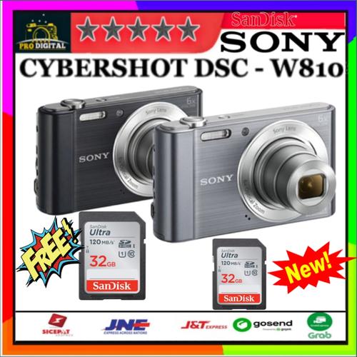 Jual Kamera Sony Cybershot W810 - SONY DSC w810 GARANSI RESMI - Paket ...