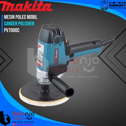 Promo Makita Mesin Poles Mobil PV 7000 C Sander Polisher 7 Inch PV7000C ...