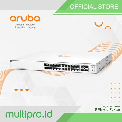 Promo HPE Aruba JL683B Instant On 1930 24G Class4 PoE 4SFP/SFP+ 195W ...
