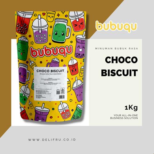Jual Bubuqu Powder Drink Choco Biscuit - Bubuk Minuman Biskuit Coklat 1 ...