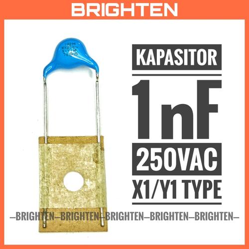 Jual Kapasitor 1nF 250VAC X1 Y1 type 102 250V - Kota Bandung - BRIGHTEN ...