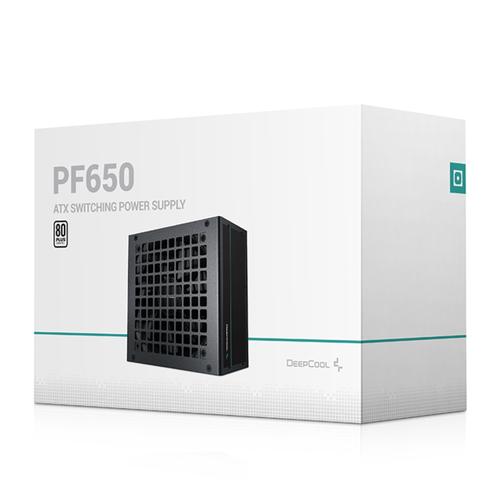 Jual POWER SUPLY 650W DEEPCOOL PF650 80+ALL FLAT CABLE - Kota Surabaya ...