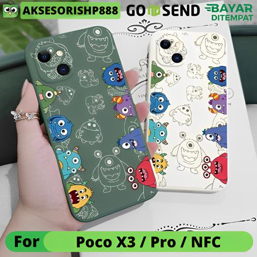 Jual Casing HP Xiaomi Poco X3 NFC / X3 Pro Case Liquid Motif Steve ...