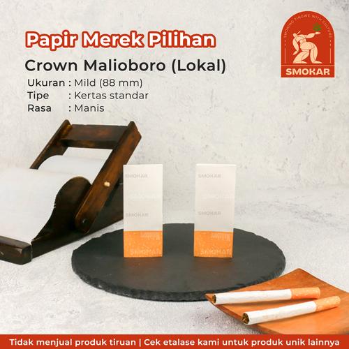 Jual [Paper Kertas] Crown Mahkota Mali0boro Ukuran Mi1d Manis Bako ...