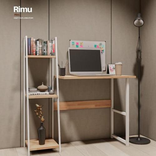 Jual [Rimu] Meja Kantor Meja Kerja Meja Belajar Minimalis Multifungsi ...