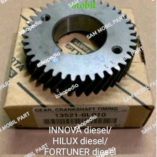 Jual TIMING GEAR CRANKSHAFT/GIGI TIMING TOYOTA INNOVA/HIACE/FORTUNER ...