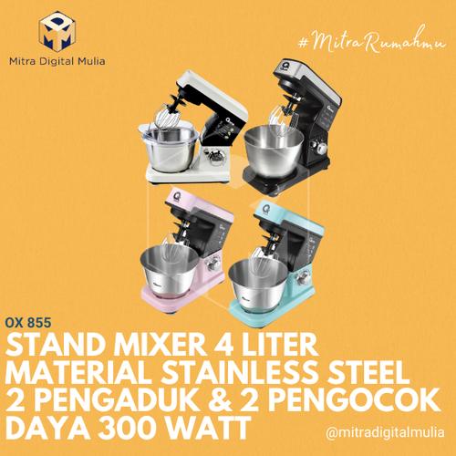 Jual [COD] Oxone OX 855 Master Stand Mixer 4 Speed OX855 Mixer - Putih ...
