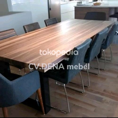 Jual Meting Table 200 x 90 cm - Kayu Jati Meja Rapat Kantor - Kota Tangerang Selatan - CV.DENA ...