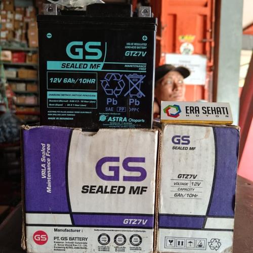 Jual Aki Motor GS ASTRA ORIGINAL GTZ7V Untuk Yamaha N-MAX,AEROX - Kab ...